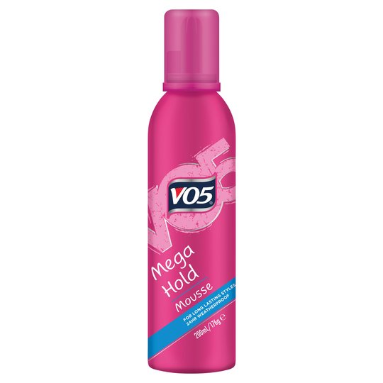 VO5 Mega Hold Styling Mousse 200ml | Britannia.lk