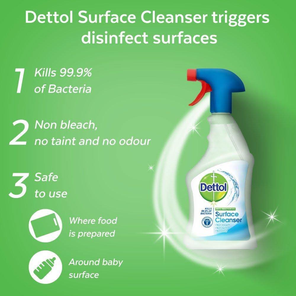 Dettol Surface Cleanser Spray 750ml 53 | Britannia.lk