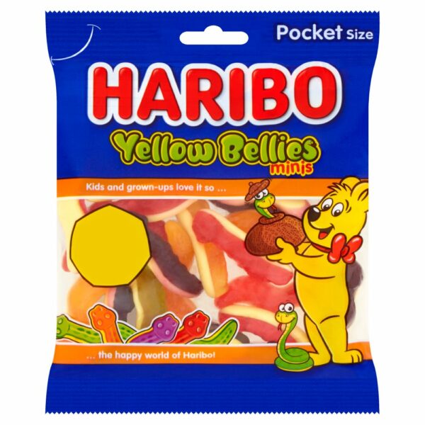 HARIBO Mini Yellow Bellies Bag 70g | Britannia.lk