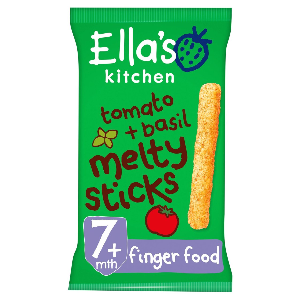 Ella’s Kitchen Organic Melty Sticks Tomato & Basil 20g | Britannia.lk