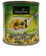 Thurstons Peas & Sweetcorn 184g 1 | Britannia.lk