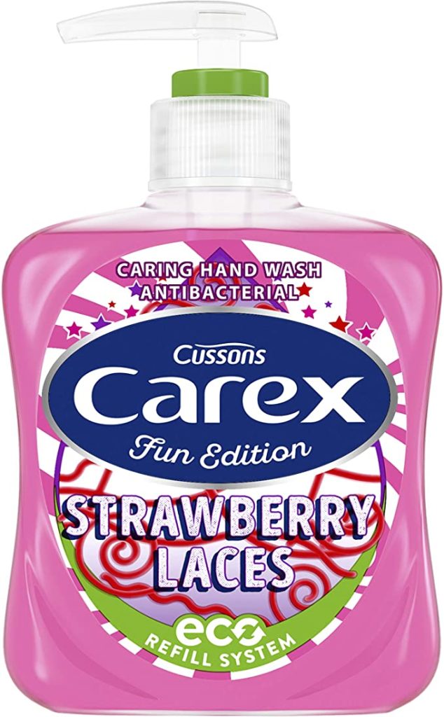 Carex Hand Wash Strawberry Laces c | Britannia.lk