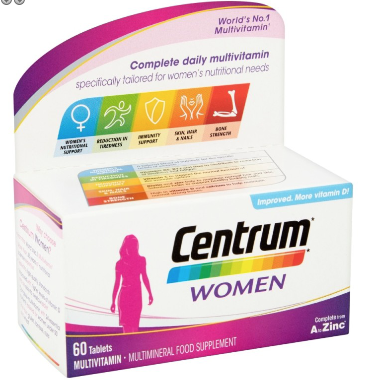 Centrum Women 60 Tablets c | Britannia.lk
