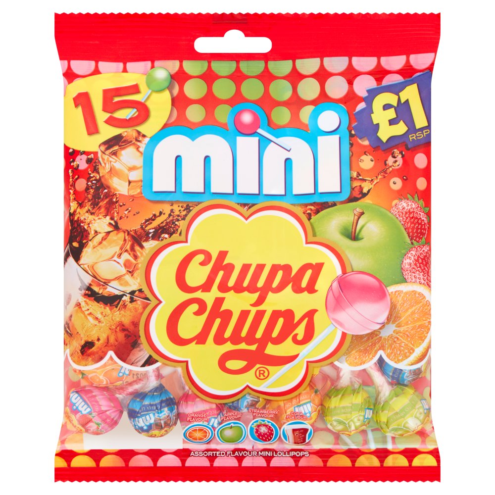 Chupa Chups 15 Mini 90g | Britannia.lk