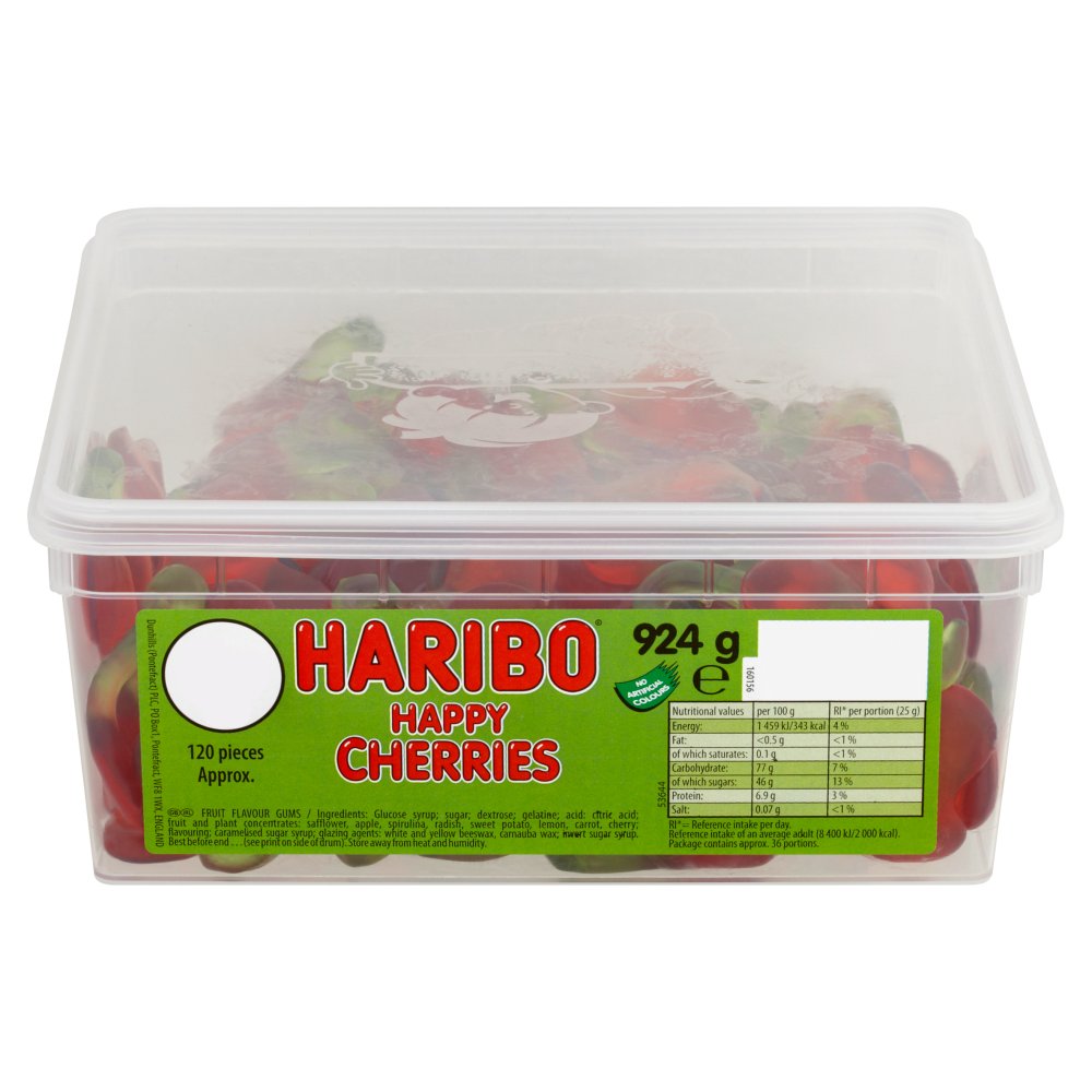 HARIBO Happy Cherries 924g 120pcs | Britannia.lk