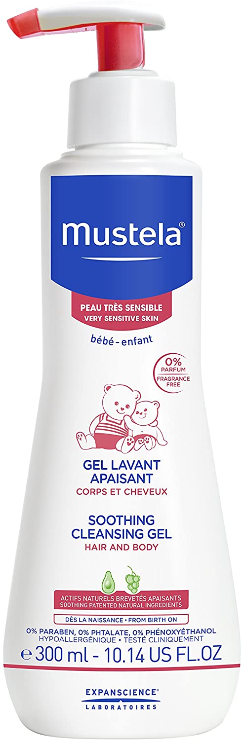 Mustela Soothing Cleansing Gel for Very Sensitive Skin 300ml | Britannia.lk