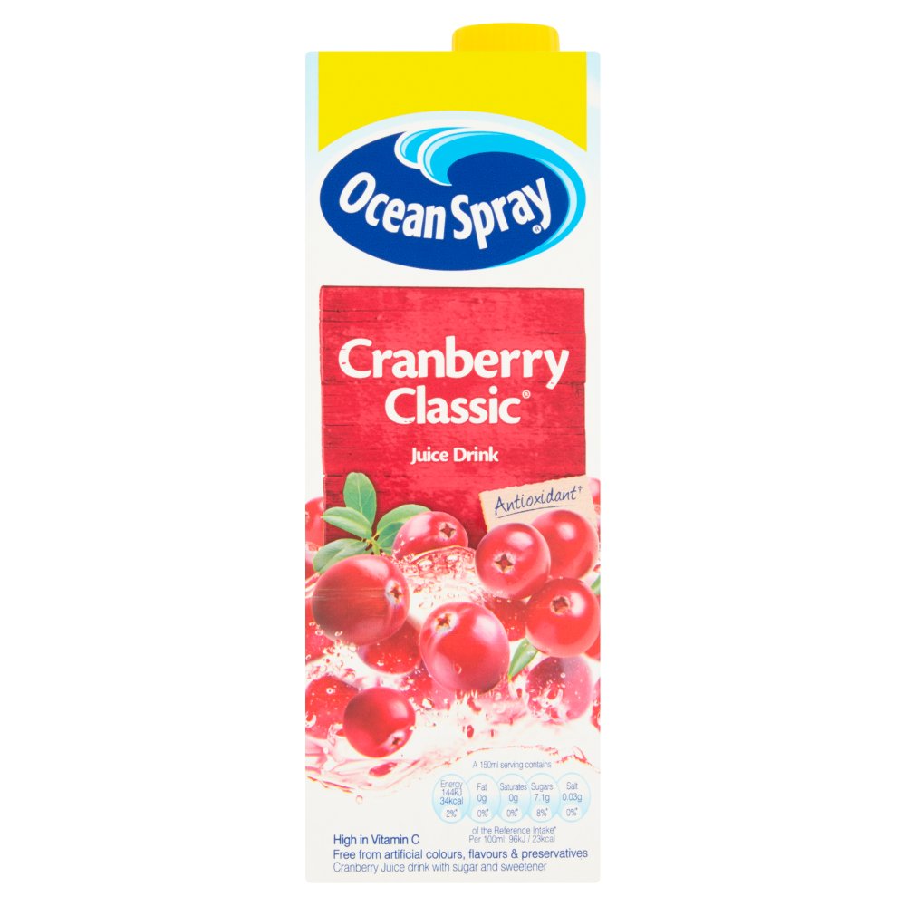 Ocean Spray Cranberry Classic Juice Drink 1 Litre | Britannia.lk