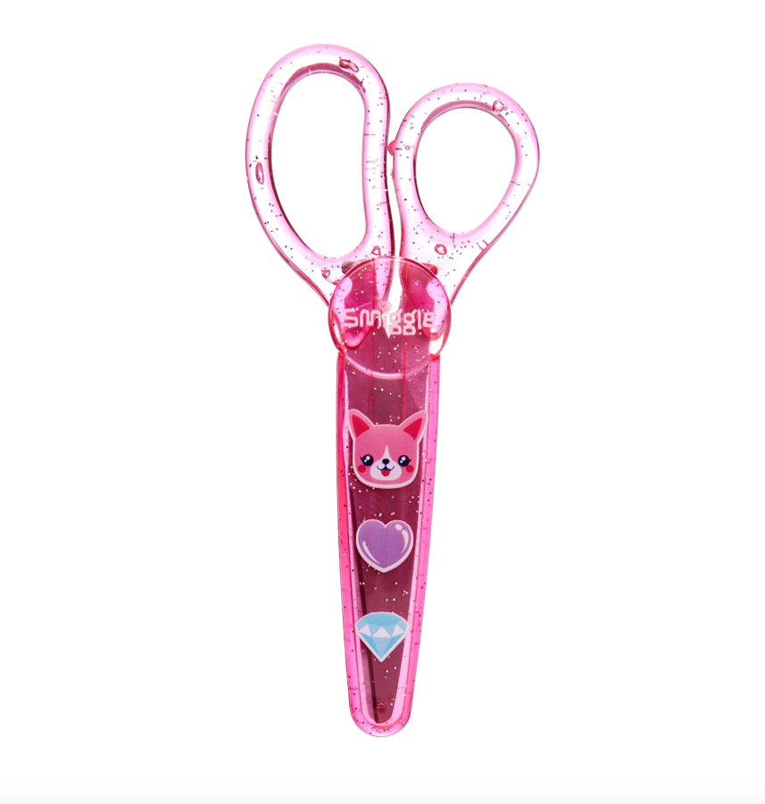 Smiggle Stylin’ Scissors pink | Britannia.lk