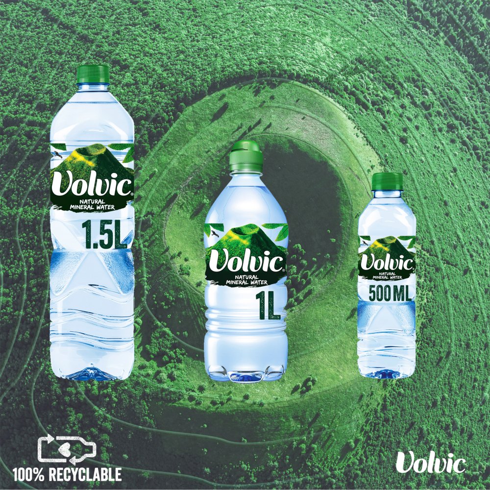Volvic Natural Mineral Water 24 x 50cl | Britannia.lk