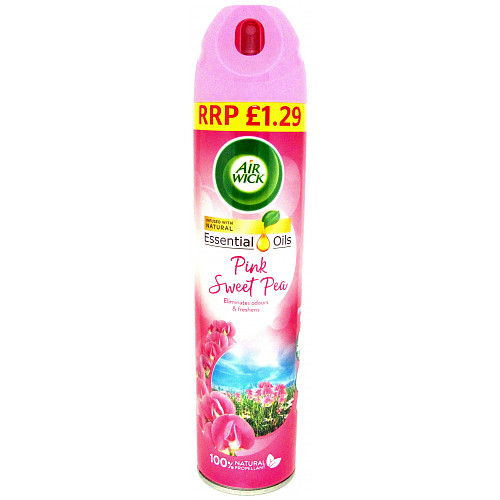 Airwick Aerosol Pink Sweet Pea 240ml 2 | Britannia.lk