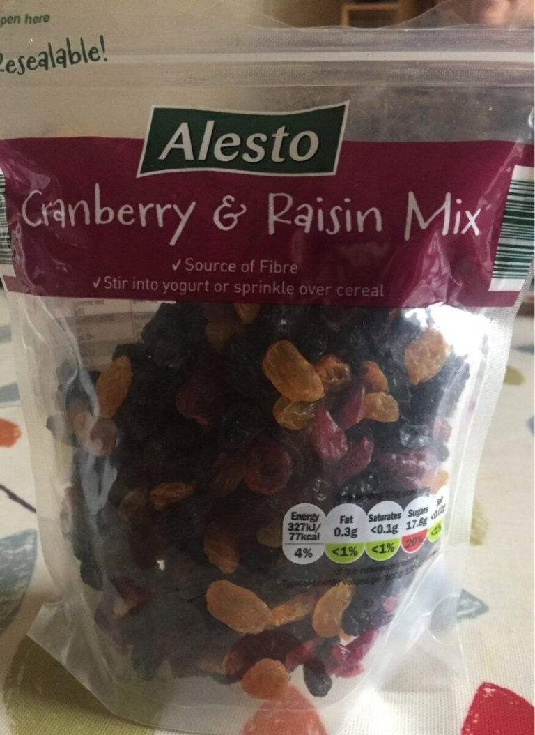 Alesto Cranberry & Raisin mix 300g 1 | Britannia.lk