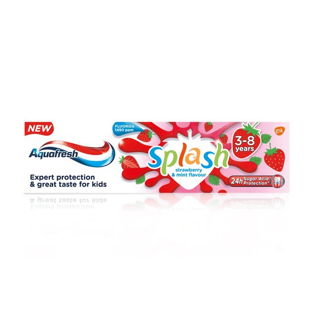 Aquafresh Splash Toothpaste 3-8 years 75ml 2 | Britannia.lk