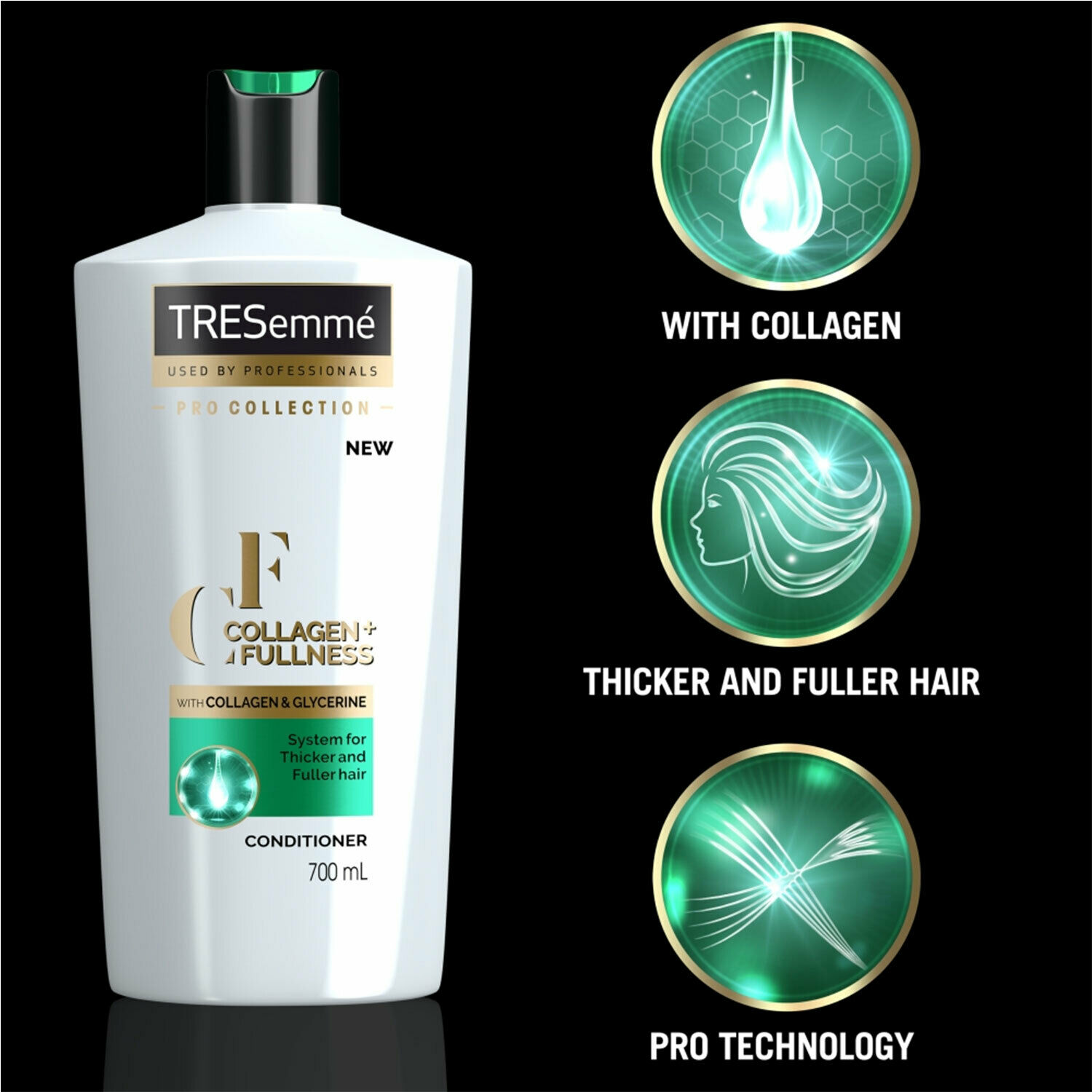 TRESemme Pro Collection Collagen+ Fullness conditioner 700ml 1 ...