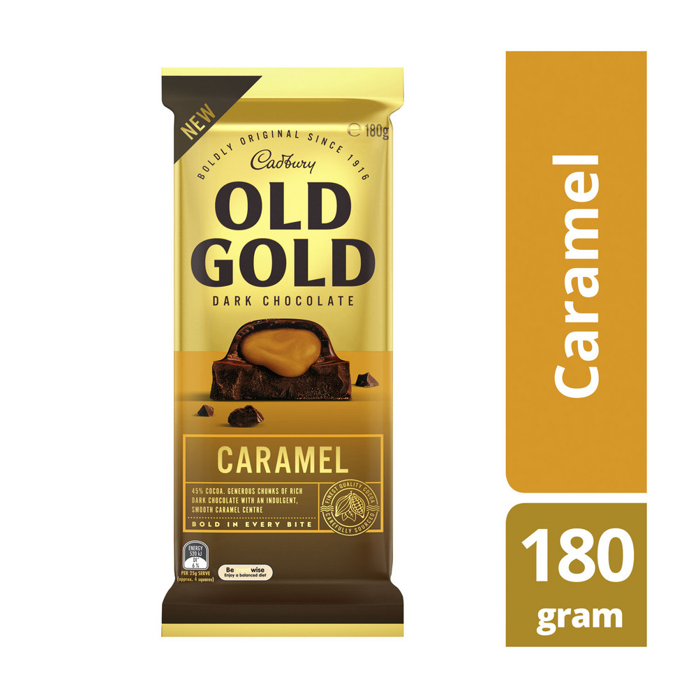 Cadbury Old Gold Block Caramel Chocolate | Britannia.lk