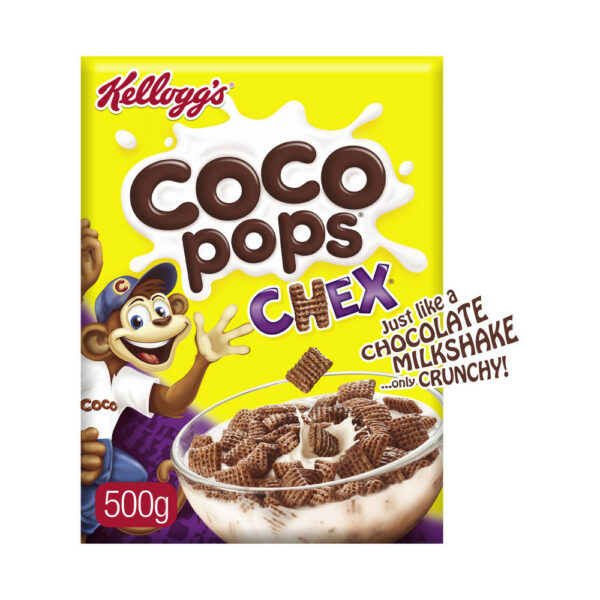 Kellogg’s Coco Pops Chex Chocolatey Breakfast Cereal 500g | Britannia.lk
