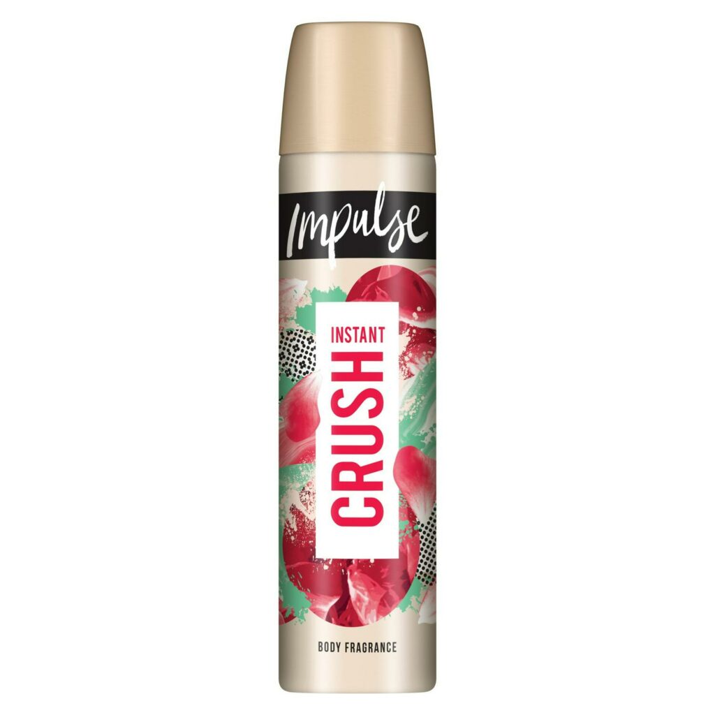 Impulse Instant Crush Body Spray 75ml | Britannia.lk