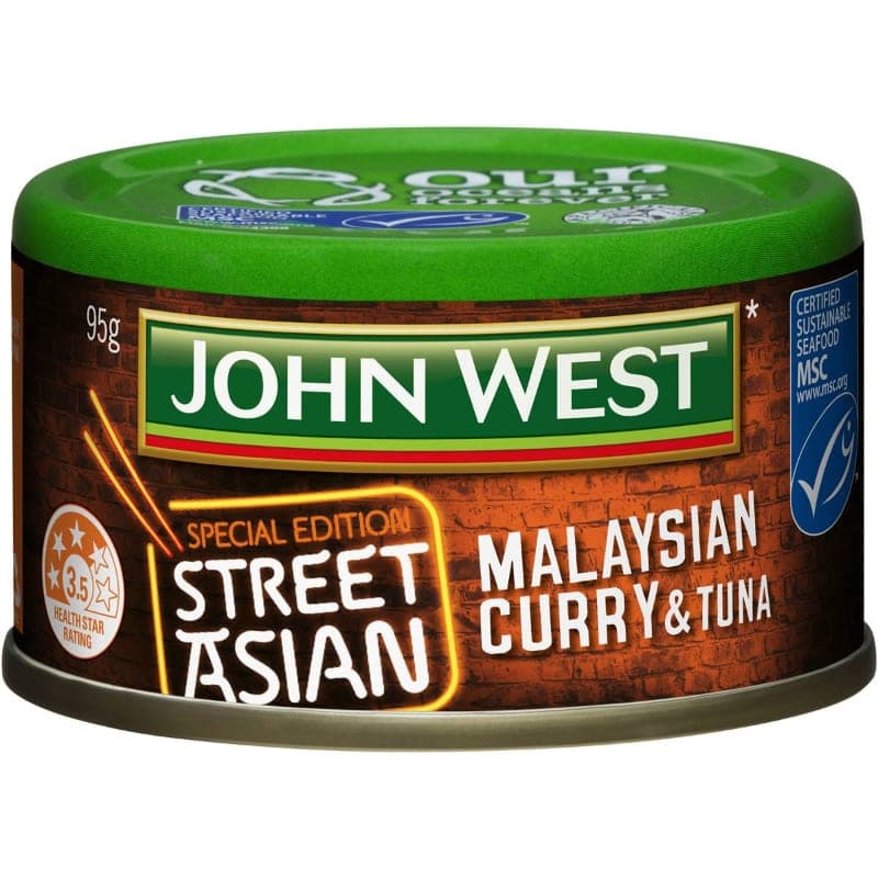 John West Street Asian Tuna Malaysian Curry 95g | Britannia.lk