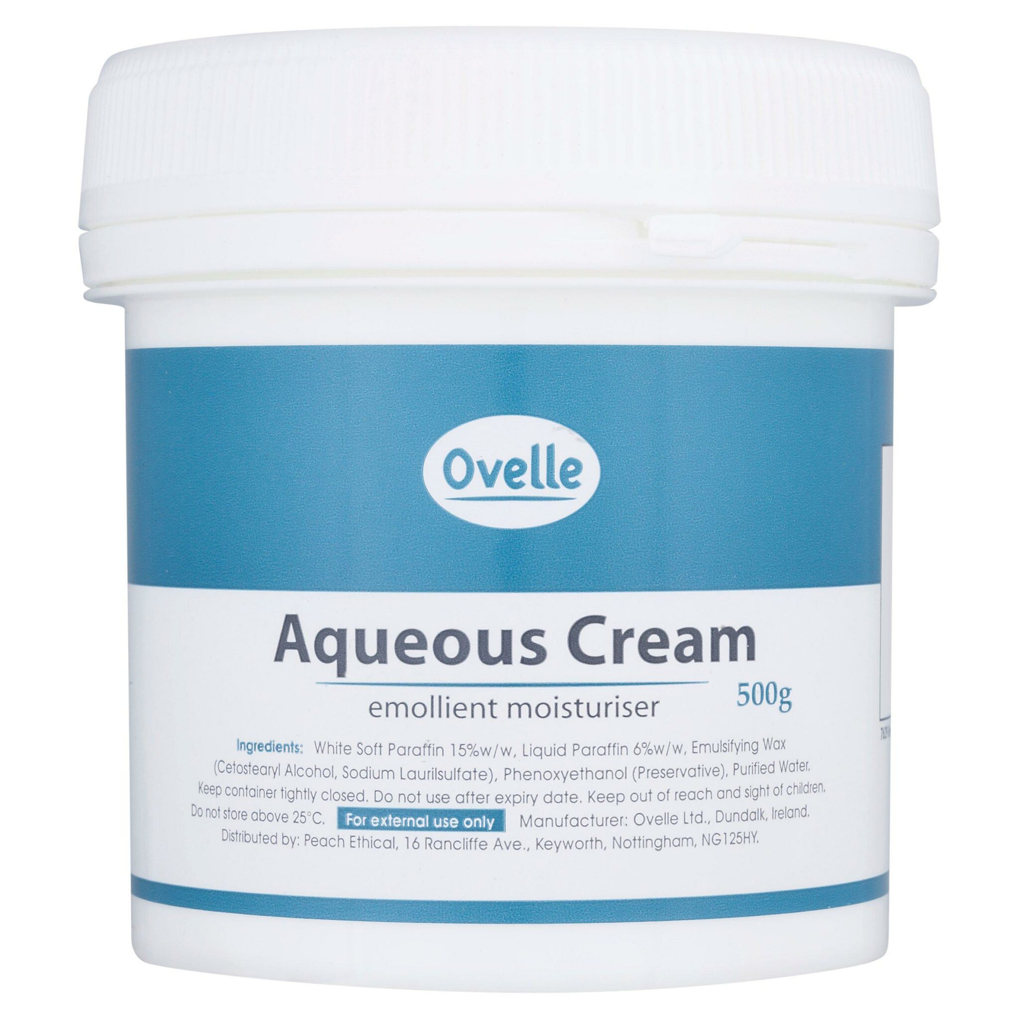 Ovelle Aqueous Cream 500g | Britannia.lk