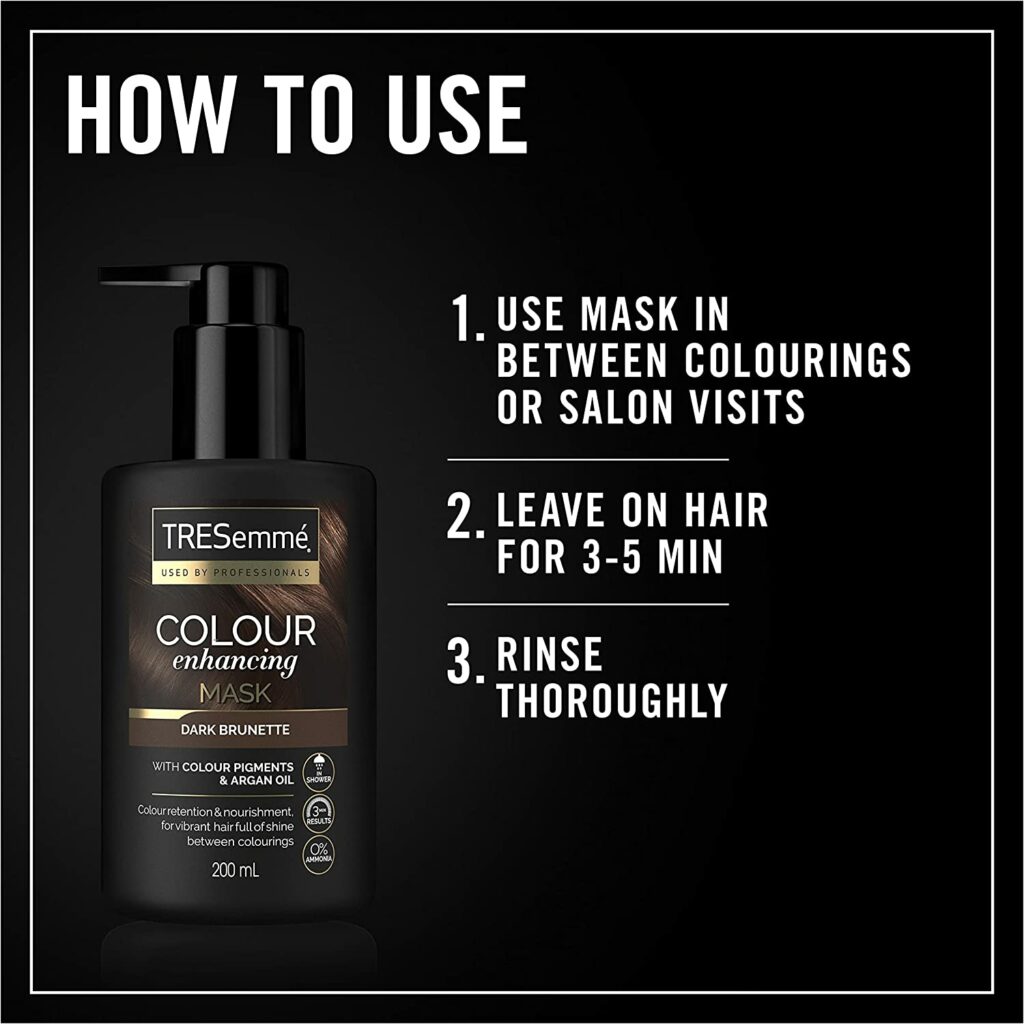 TRESemme Dark Brunette Colour Enhancing Hair Mask 200ml 67 | Britannia.lk