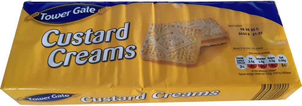 Tower Gate Custard Creams 400g c | Britannia.lk