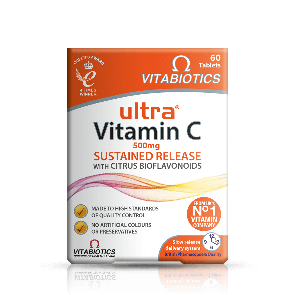Vitabiotic Ultra Vitamin C 500mg – 60 tablets | Britannia.lk